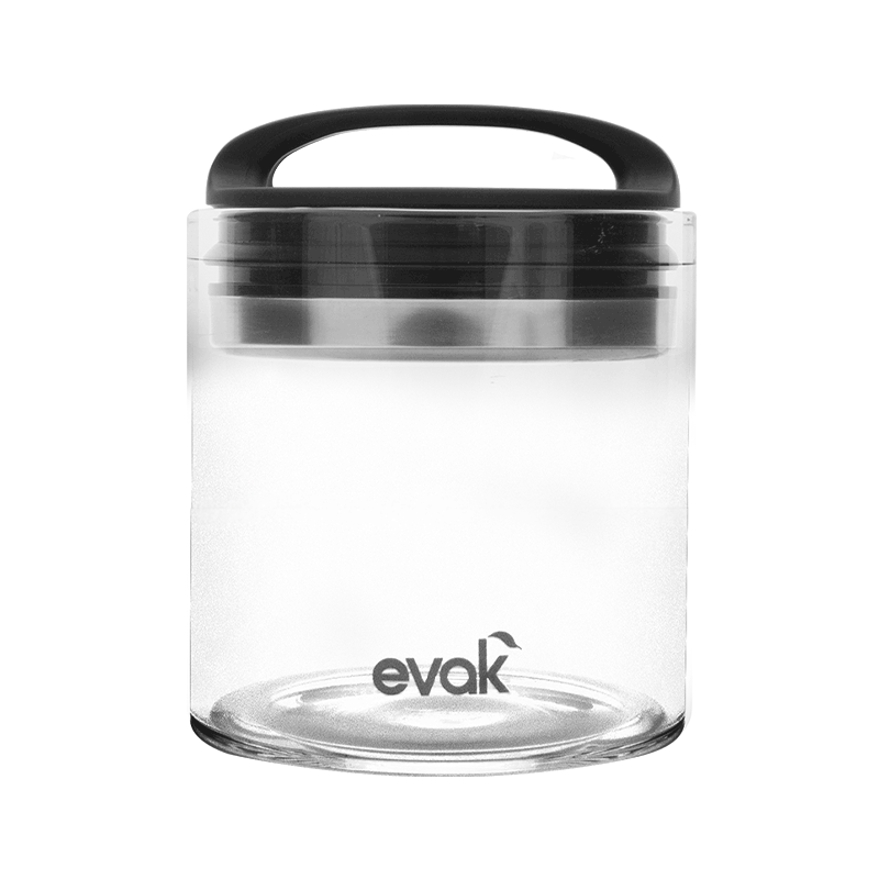 EVAK Glass Container – PuffItUp